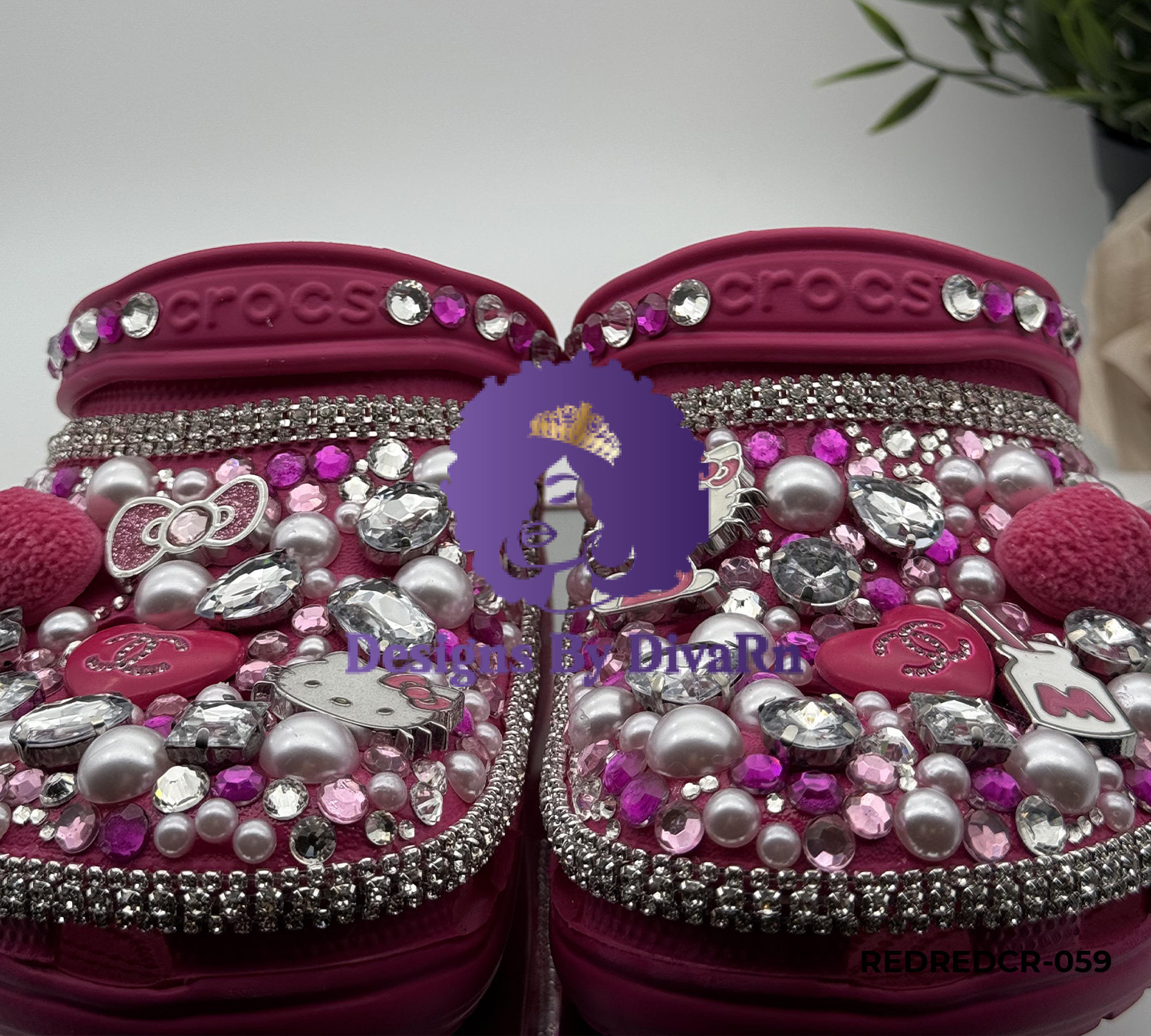 Bedazzled Fashion Clogs – Designs by DIVA RN